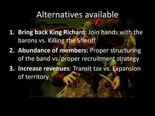 Robin Hood case analysis | PPTX