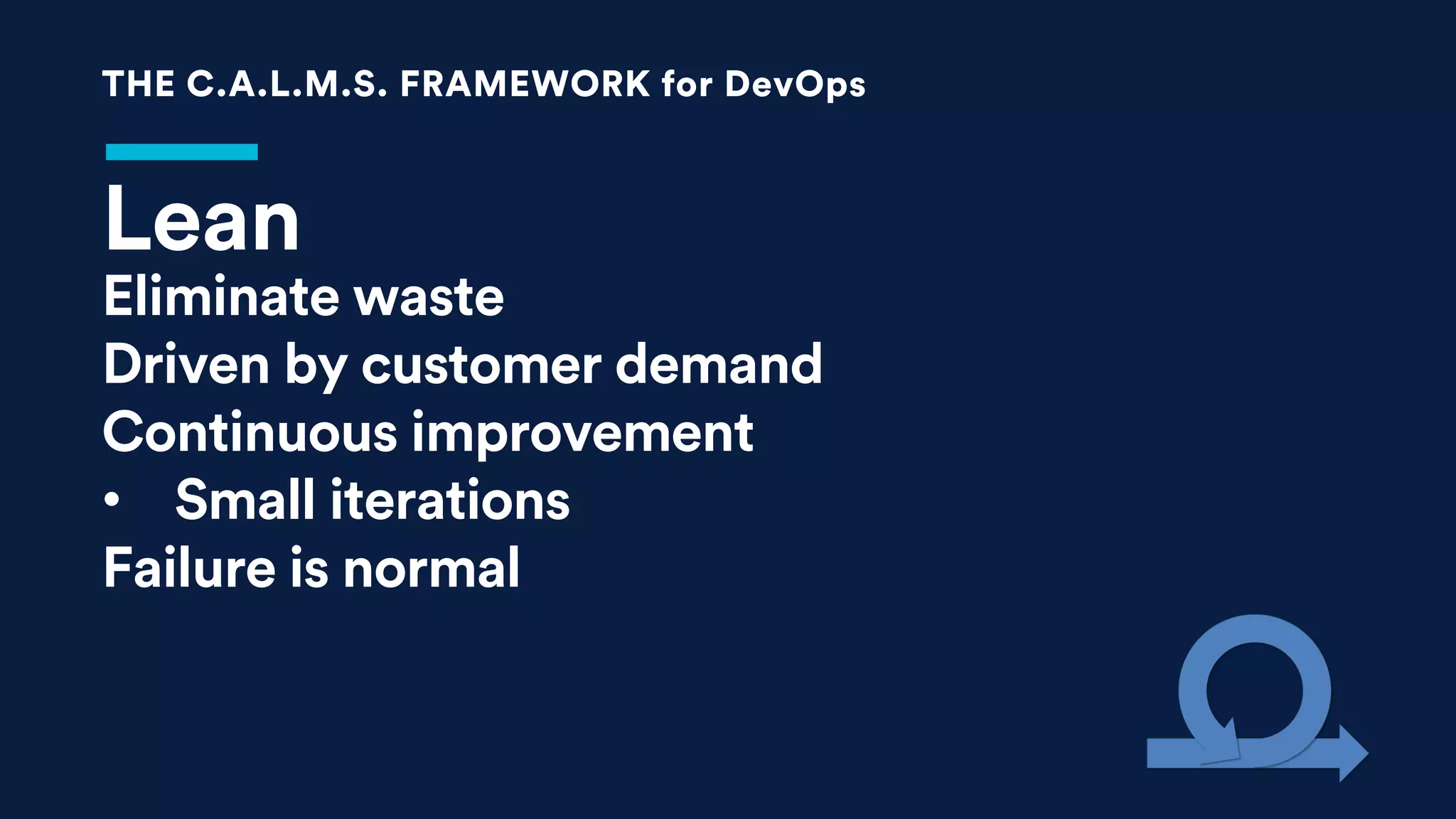 [AIS 2018][Team Practice] The CALMS Framework for DevOps - 커브 | PDF