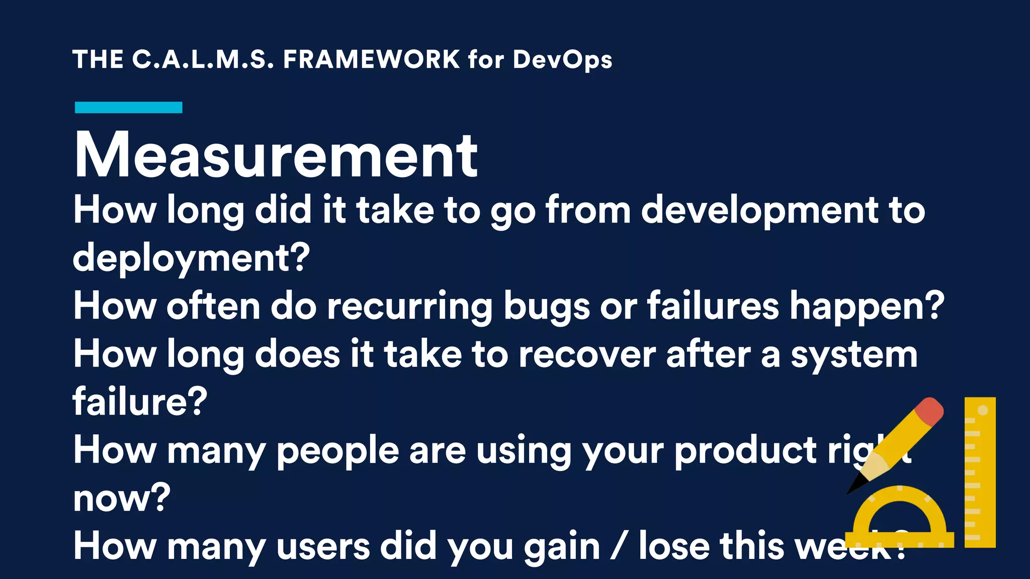 [AIS 2018][Team Practice] The CALMS Framework for DevOps - 커브 | PDF