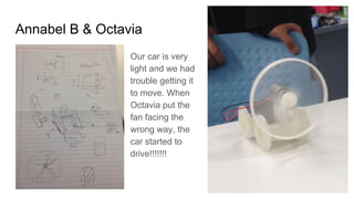 Team project fan powered car | PPT