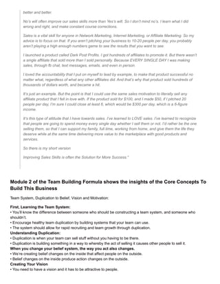 TEAM BUILDING FORMULA – THE BREAKOUT OF TEAM BUILDING FORMULA | PDF ...