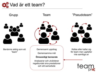 Team pro slideshare | PPTX
