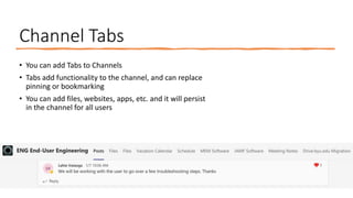 teams-training of microsoft. It is a turorial | PPTX