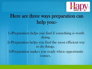 Team samrat singh power of preparation. | PPTX