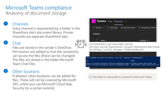 Microsoft 365 Security & Compliance User Group - Microsoft Teams compliance | PPTX | Web ...