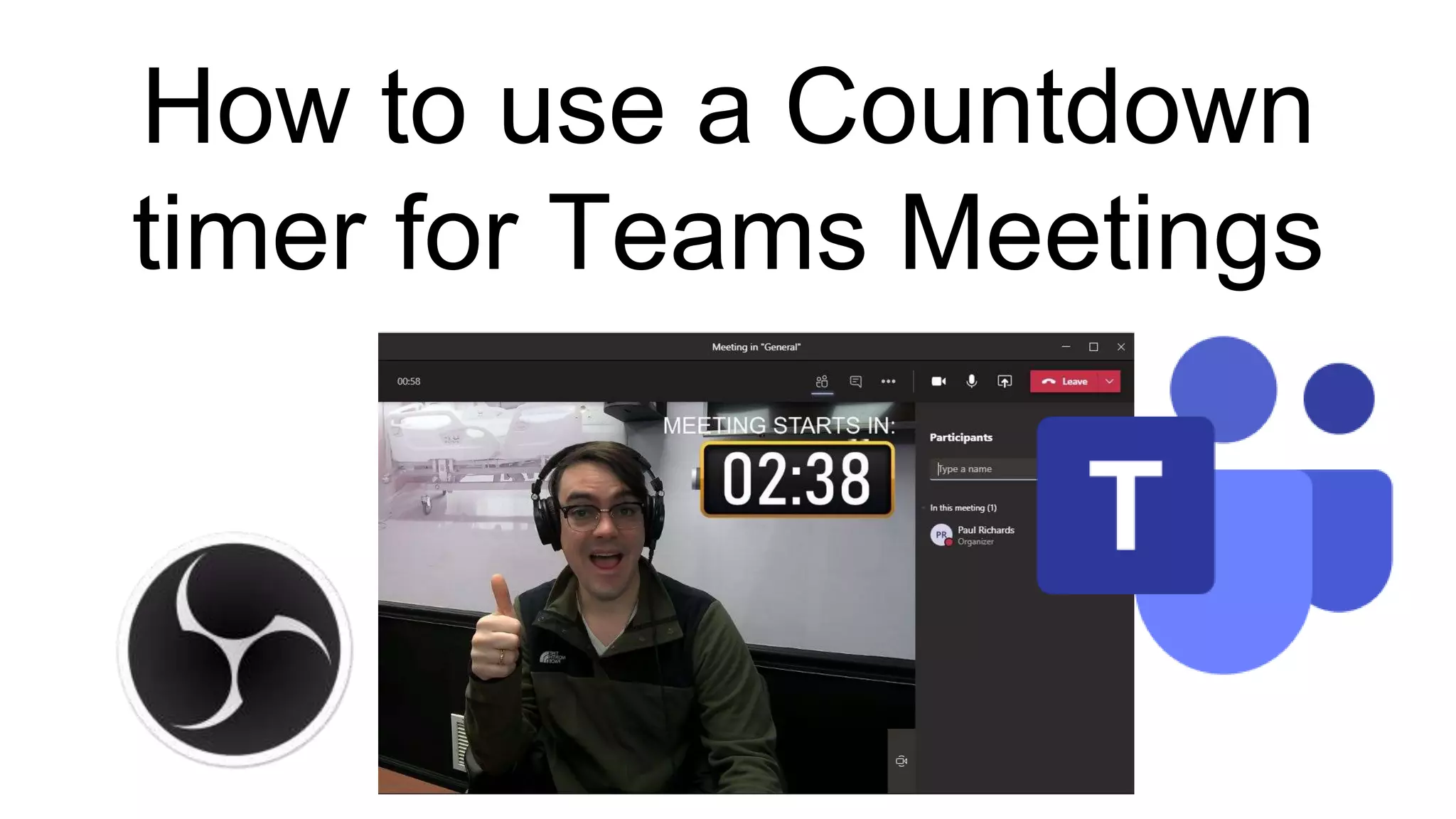 How to set up Countdown Timers in Microsoft Teams | PPTX