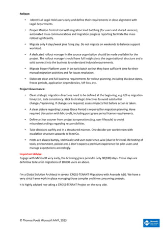 Cross Tenant Migration Microsoft Teams | PDF