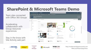 Teams Day Online Modern Workplace Summit 2020 - Deep Dive Microsoft ...