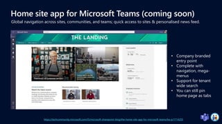 You got Microsoft Teams! Now let's build modern intranet on SharePoint ...