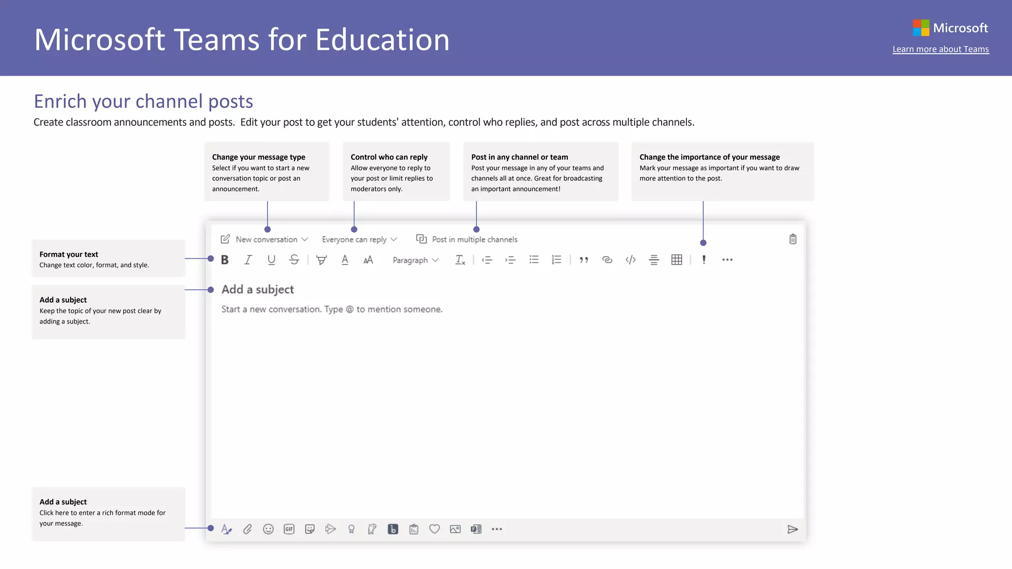 Microsoft Teams for Education Quick Start Guide | PDF