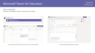 Microsoft Teams for Education Quick Start Guide | PDF