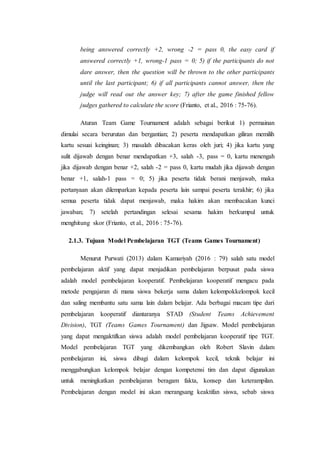 Teams games tournament 1 | PDF