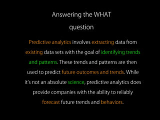 Predictive Analytics for Non-programmers | PDF