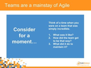 Scaling to a Team of Teams | PPTX