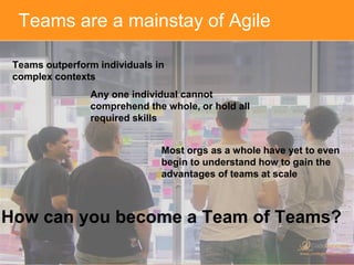 Scaling to a Team of Teams | PPTX