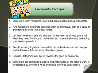 Team spirit | PPTX