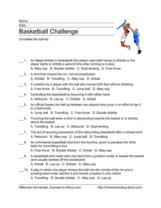 Team Sport Vocabulary 5 team sport worksheet 1º ESO Secciones | PDF
