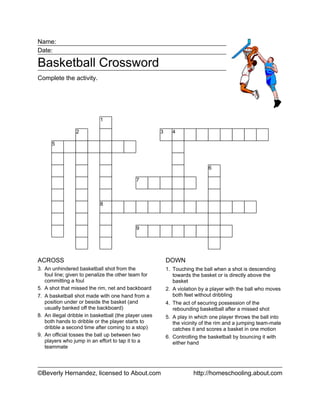Team Sport Vocabulary 5 team sport worksheet 1º ESO Secciones | PDF