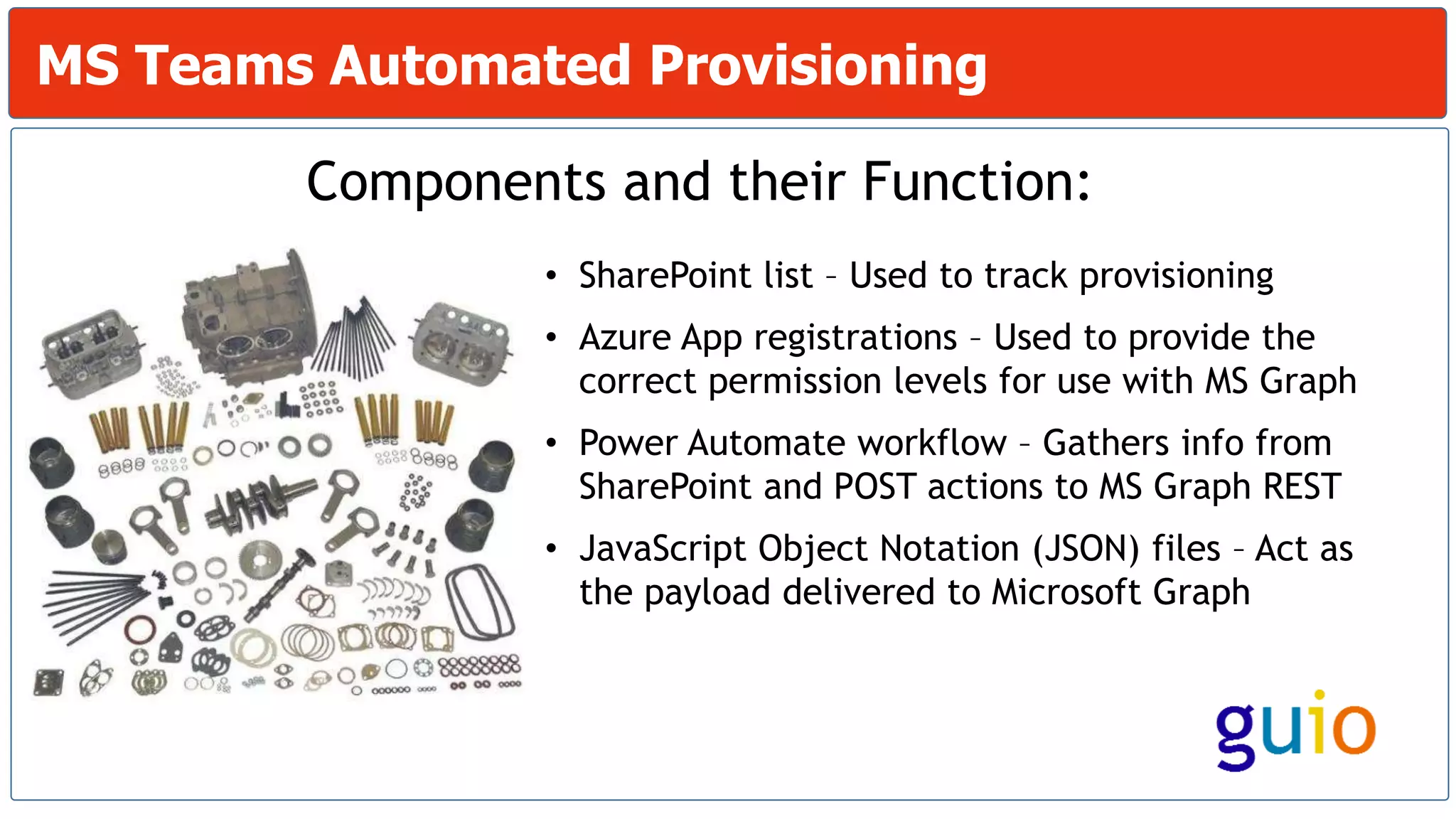 Teams Provisioning with Power Automate and the Microsoft Graph | PPT
