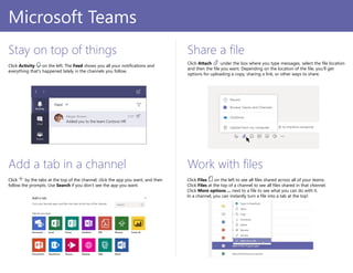 Teams Quick Start | PDF