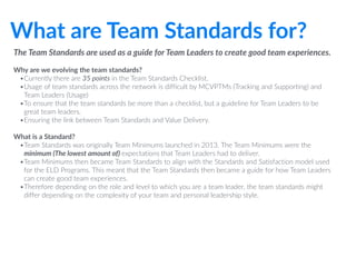 AIESEC: The Team Standards & Explanation | PDF