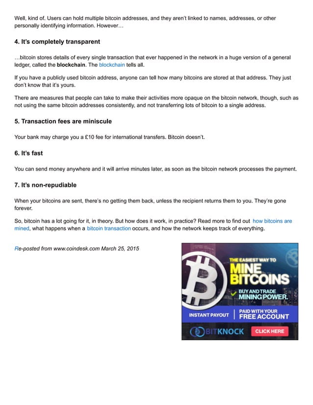 WHAT IS BITCOIN? | PDF