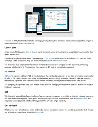 HOW TO ACCEPT BITCOIN PAYMENTS FOR YOUR STORE | PDF