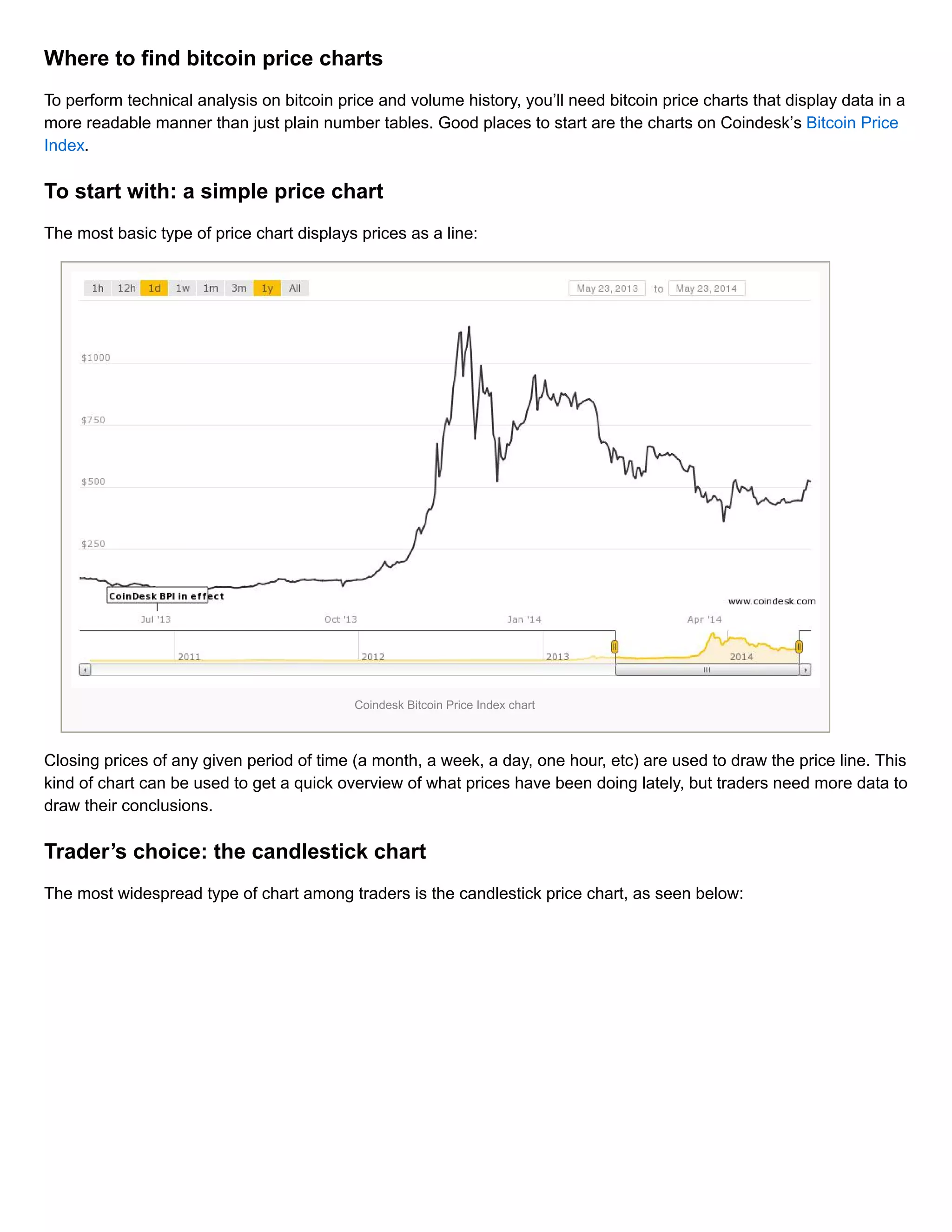 UNDERSTANDING BITCOIN PRICE CHARTS | PDF UNDERSTANDING BITCOIN PRICE CHARTS | PDF