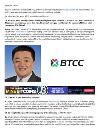 INTERVIEW WITH BOBBY LEE, FOUNDER OF THE OLDEST AND SECOND LARGEST ...