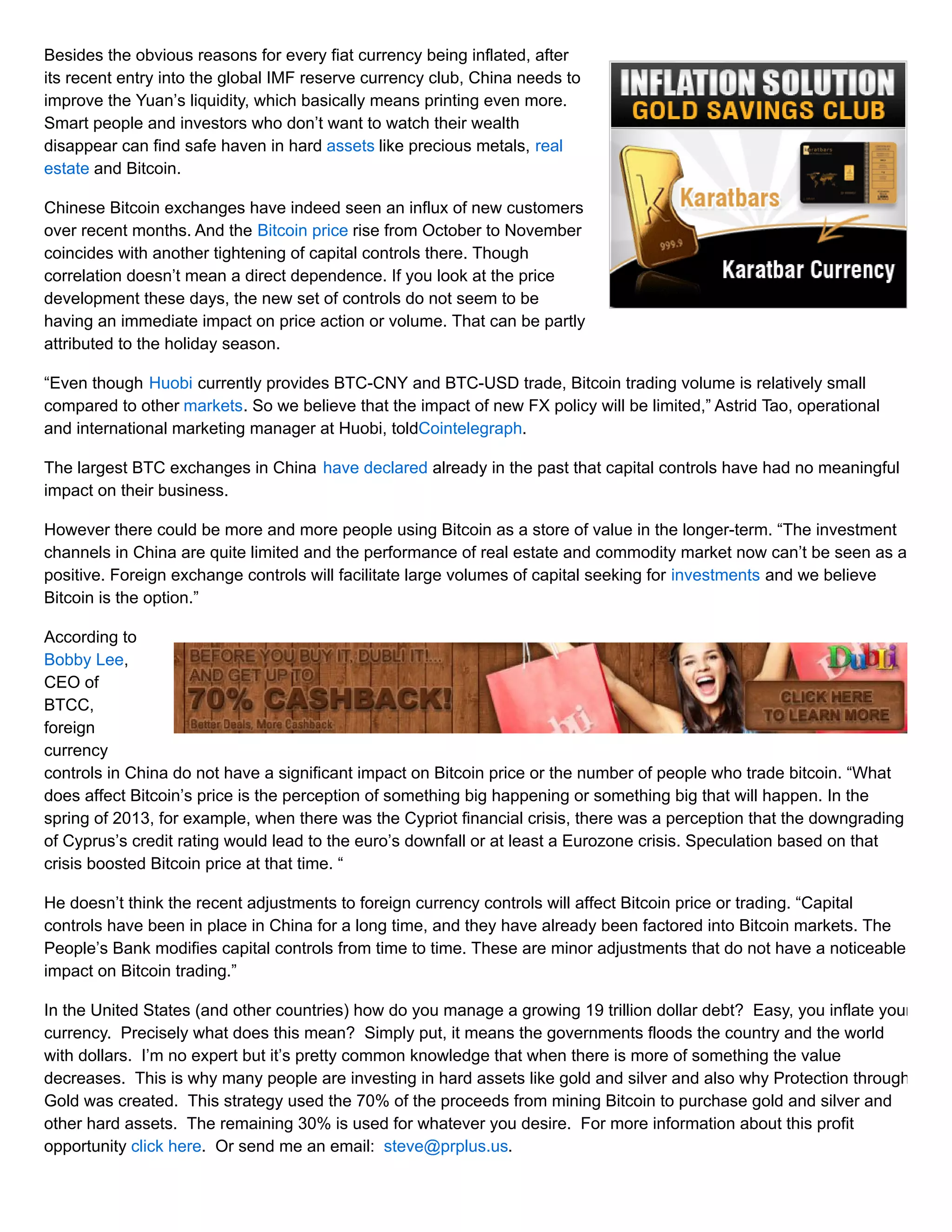 CHINESE EXCHANGE: FX CONTROLS IMPACT WILL BE LIMITED | PDF | Currencies | Economy