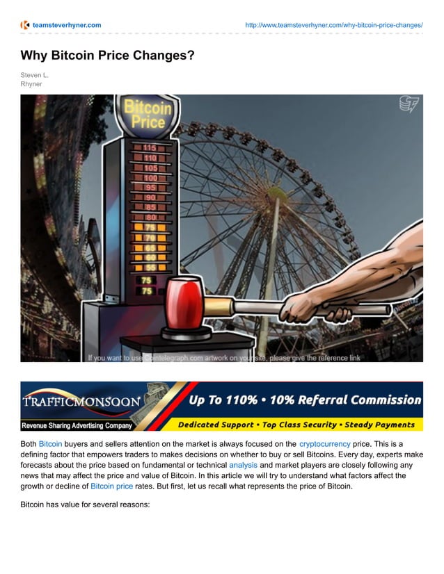WHY BITCOIN PRICE CHANGES? | PDF