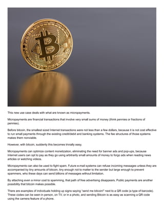 BITCOIN: A 21ST CENTURY CURRENCY EXPLAINED BY A WALL STREET VETERAN | PDF