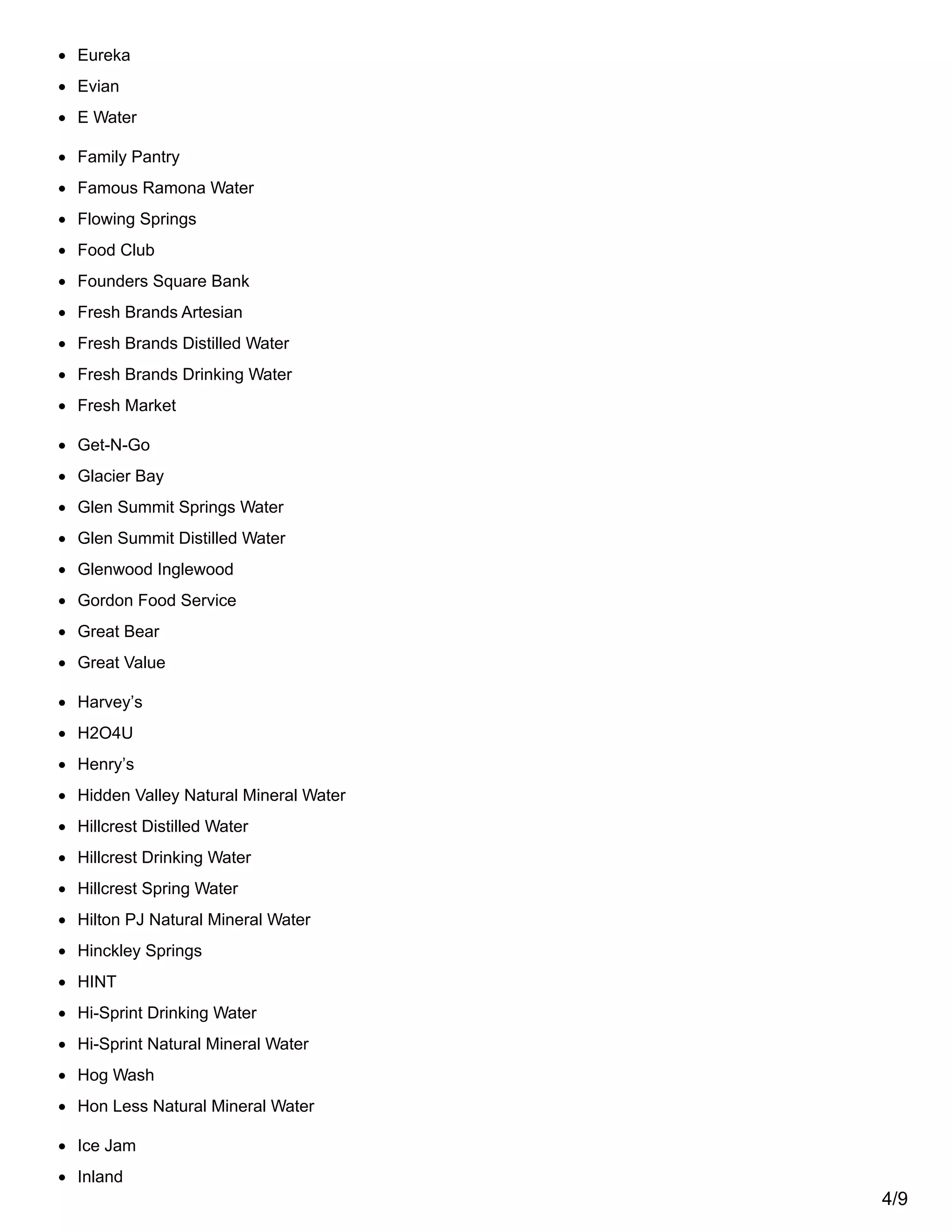 MOST BOTTLED WATER IS FILLED WITH FLUORIDE, HERE’S A COMPLETE LIST OF ...