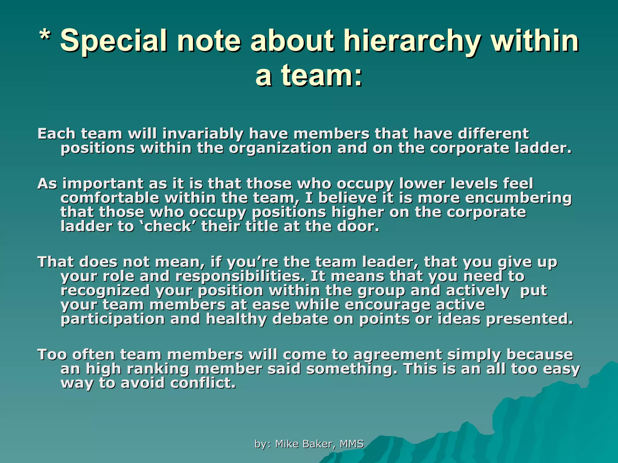 Teams That Excel | PPT