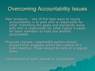 Teams That Excel | PPT