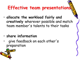 Team structure & development | PPT