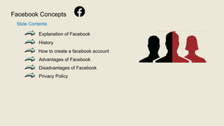 advantage and disadvantage of facebook | PPTX