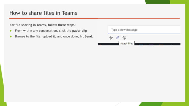 Microsoft Teams - User Guide Presentation | PDF