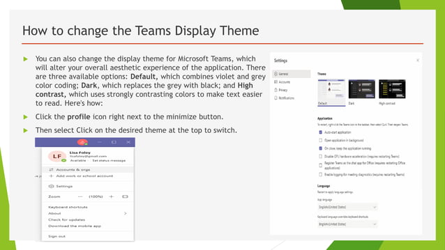 Microsoft Teams - User Guide Presentation | PDF