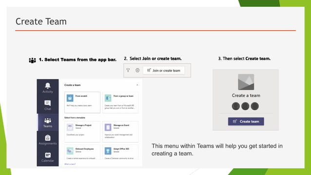 Microsoft Teams - User Guide Presentation | PDF