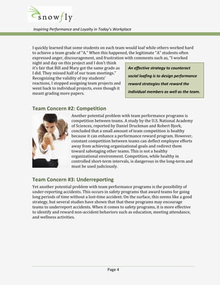 Teams vs. individual incentives | PDF