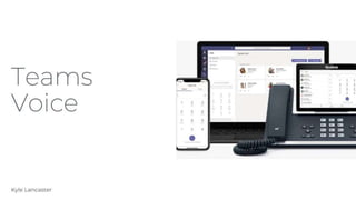 Microsoft Teams Voice - Cloud Phone System | PPTX