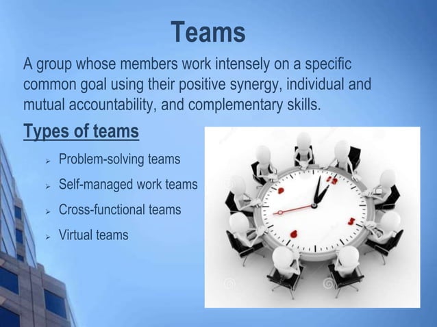 Teams vs groups | PPT