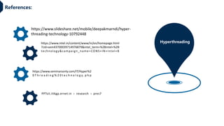 Hyper-Theading | PPTX