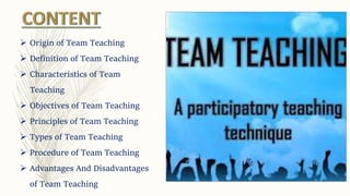 Team teaching | PPTX