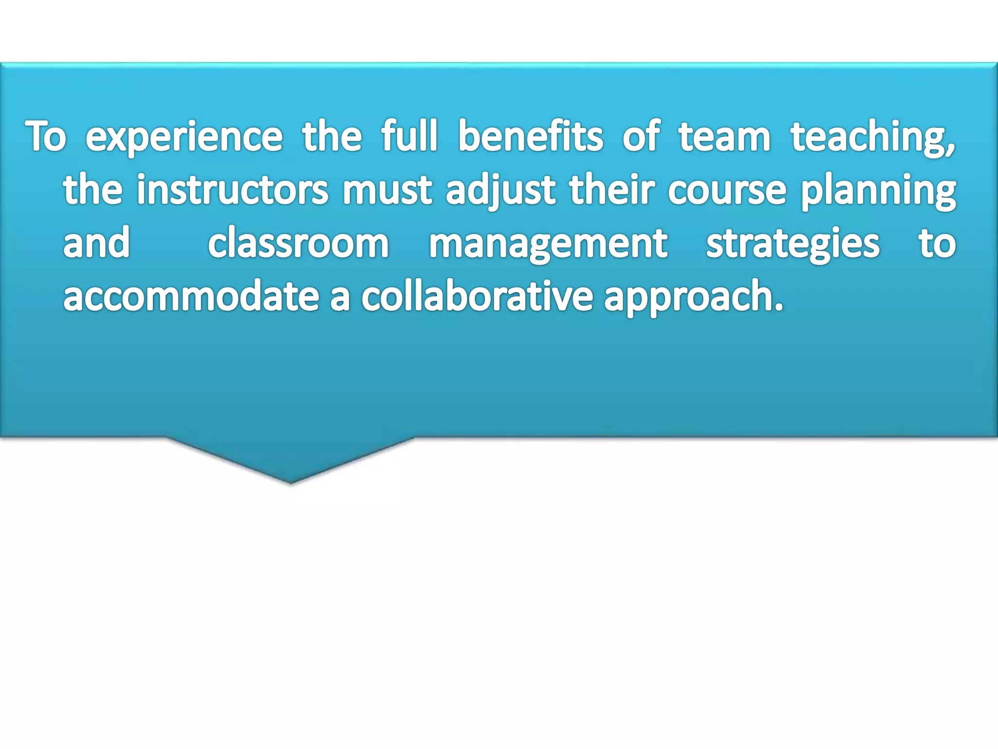 Team teaching | PPTX