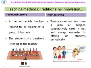 Team teaching and blended learning | PPT