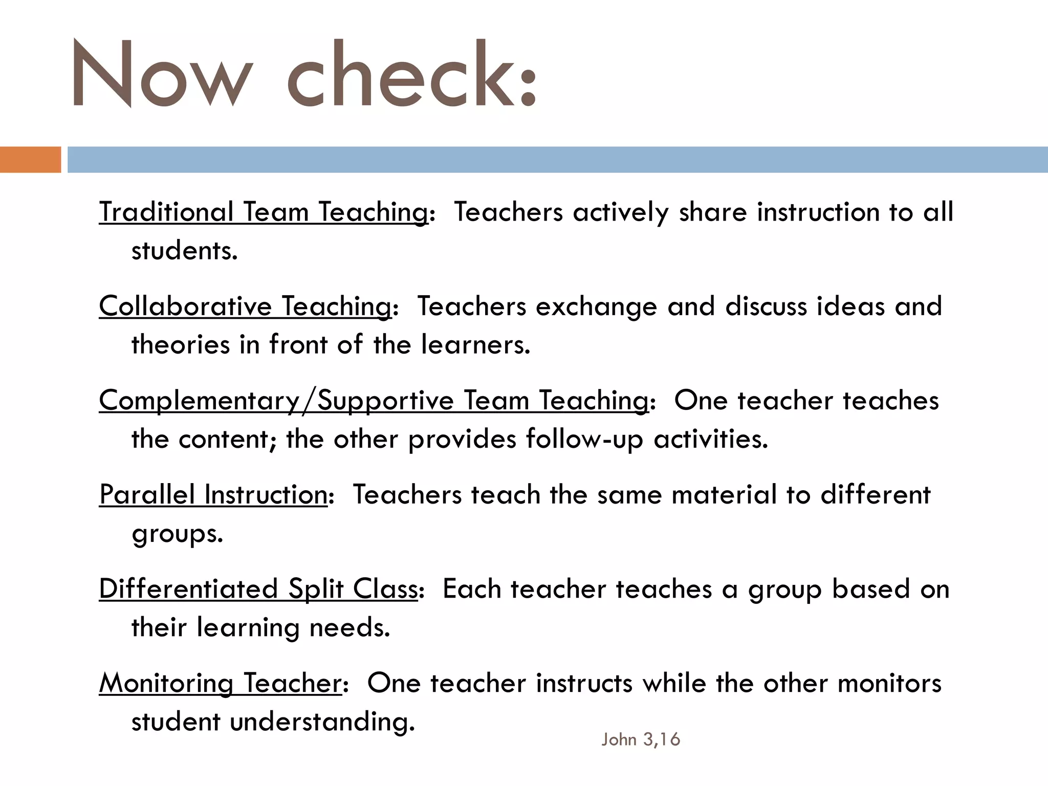Team teaching session 1 | PPT