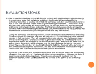 Team technology plan | PPTX