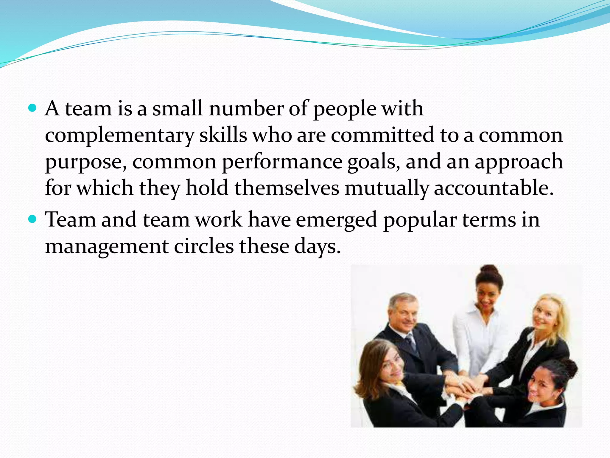 Team & their Types | PPTX